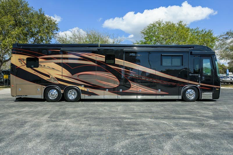 2018 Entegra Cornerstone 45WQuad Slide