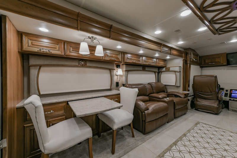 2018 Entegra Cornerstone 45WQuad Slide